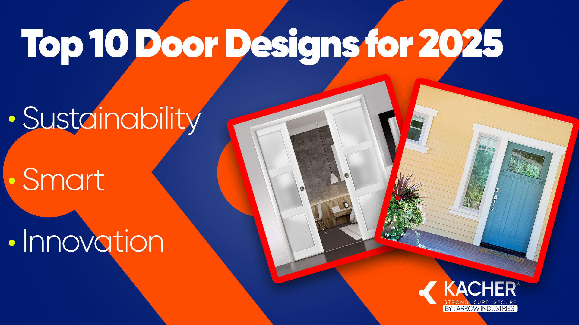 Top 10 Door Designs 2025: Style, Sustainability & Innovation